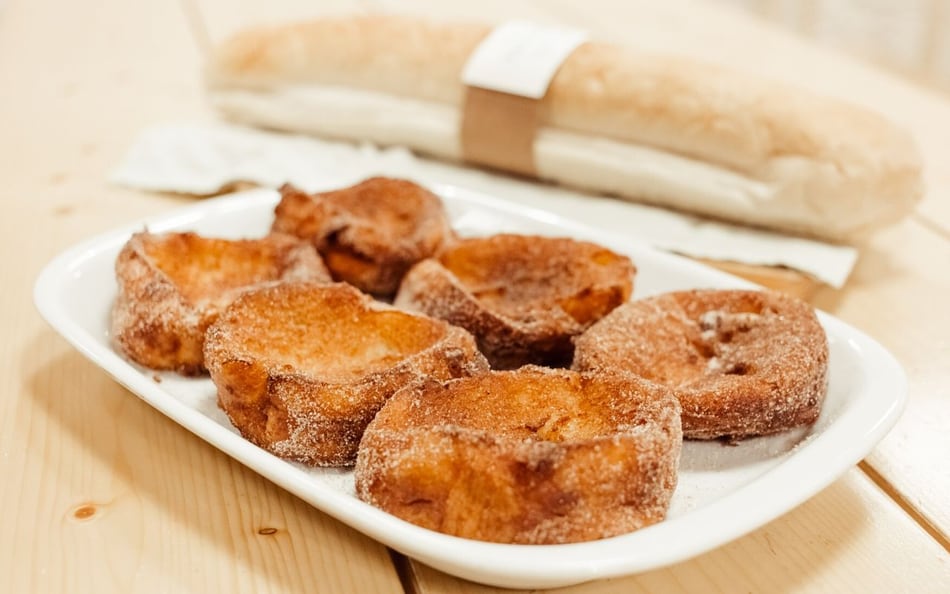 Rabanadas tradicionais · Tavi